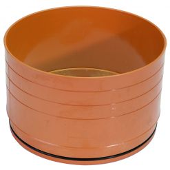 Necoflex Easi Sump Radon Cap Link (Straight) 166mm x 146mm x 151mm