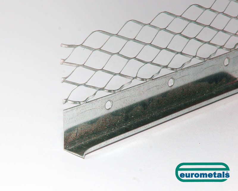 2.4m 13mm Galv Plaster Stop Bead