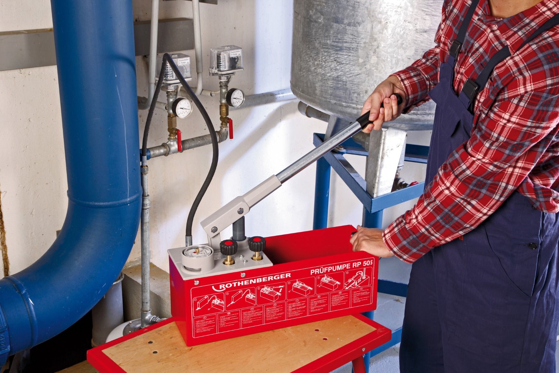 Manual Pressure Tester - PTES